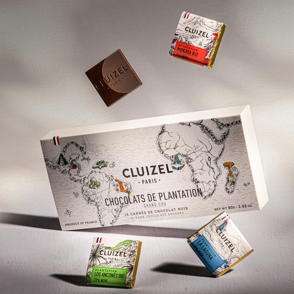 Single Plantation Chocolate Tasting Box, 16 – Chocolat Michel Cluizel