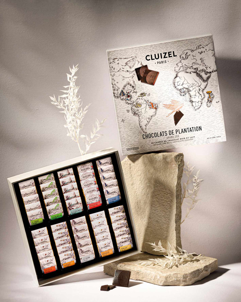 Single Plantation Chocolate Tasting Box, 50 – Chocolat Michel Cluizel